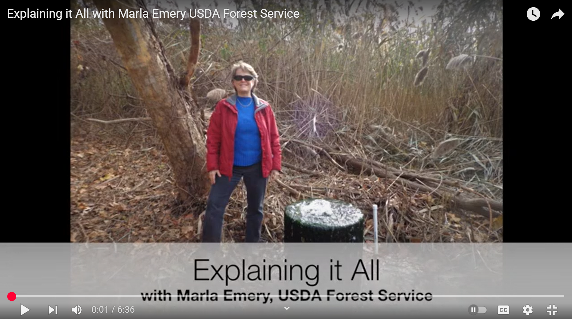 Explaining it All with Marla Emery USDA Forest Service (4/4) - Natural ...