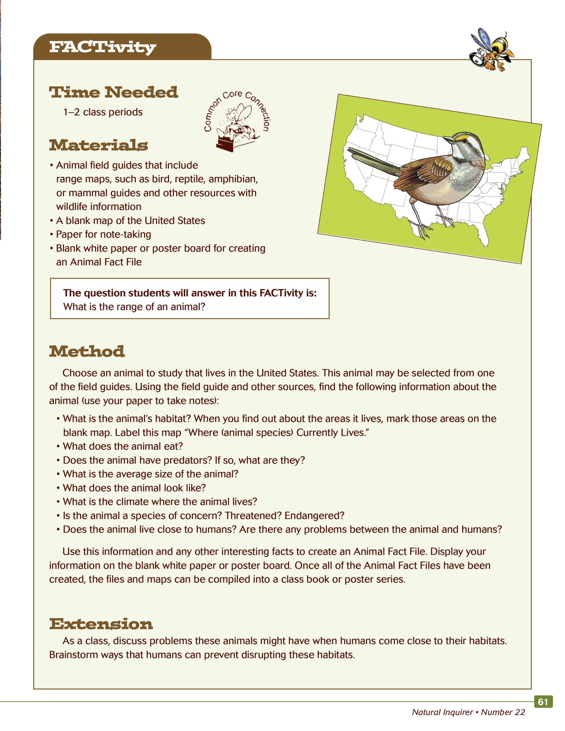 FACTivity - Fish-ing Around - Natural Inquirer