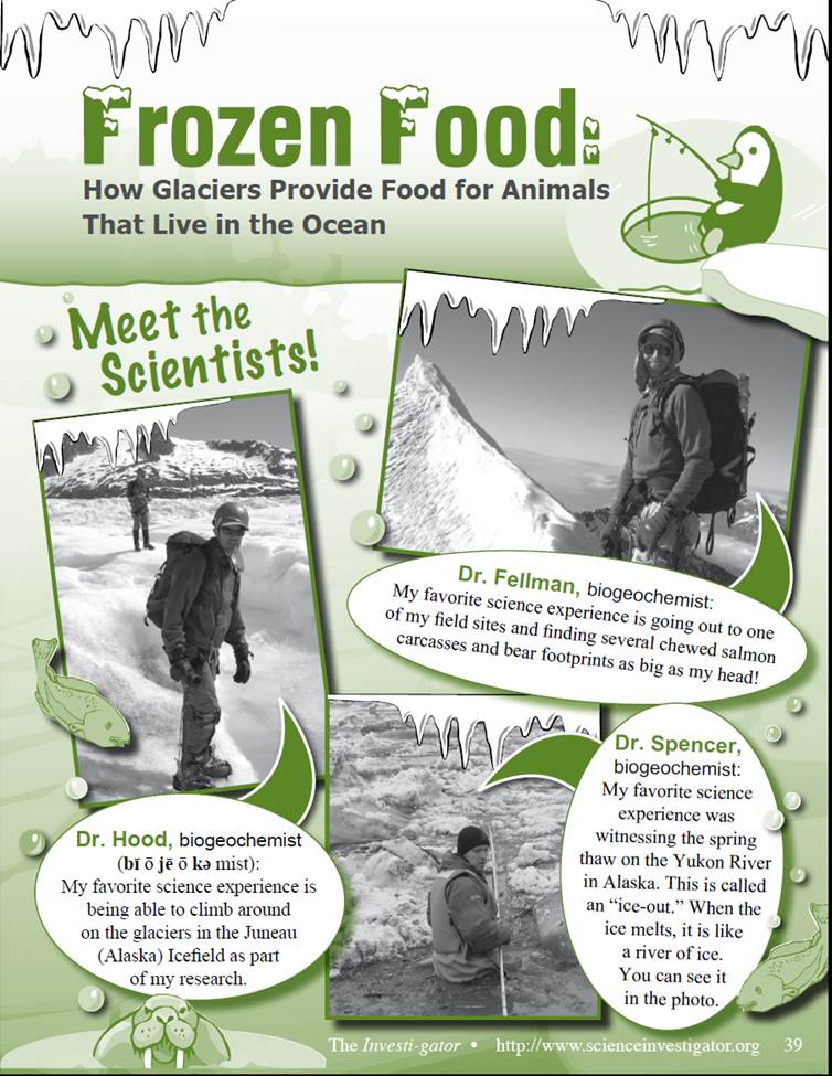 Frozen Food: How Glaciers Provide Food for Animals That Live in the ...