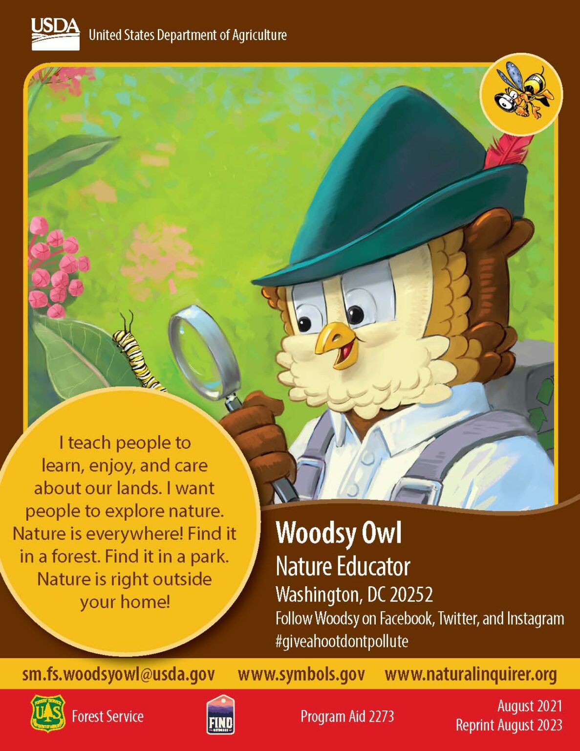 Woodsy Owl - Natural Inquirer